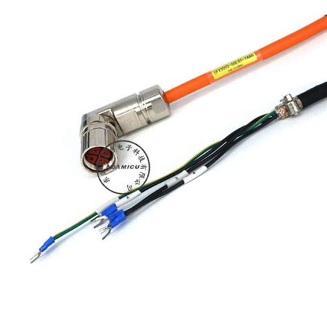 Siemens Servo Drive Power Cable Circular 4p Adamicu
