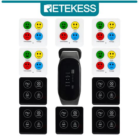 Retekess Td Waiter Wireless Calling System Watch Receiver With Td