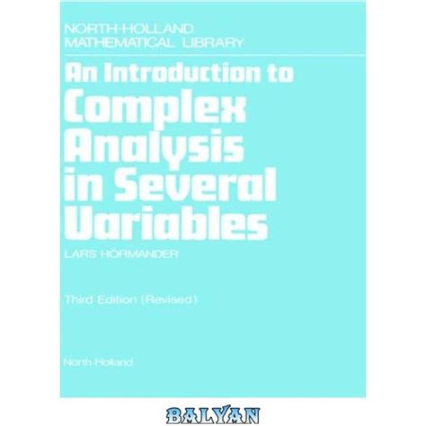 خرید و قیمت دانلود کتاب An Introduction To Complex Analysis In Several