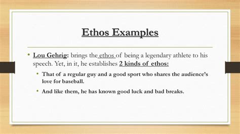 Ethos Definition Useful Examples Of Ethos In Spoken Ethos Pathos