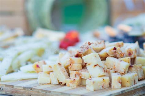 Assorted Cheese Board With Tomato Stock Image Image Of Gourmet Snack