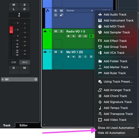 How To Use Automation In Cubase For Sound Control Htmem