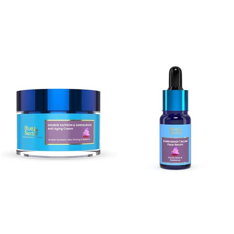Blue Nectar Ayurvedic Anti Aging Cream For Women And Blue Nectar