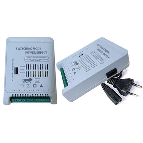 4 Plus 8 Channel Multi Output Cctv Power Supply Application Electrical