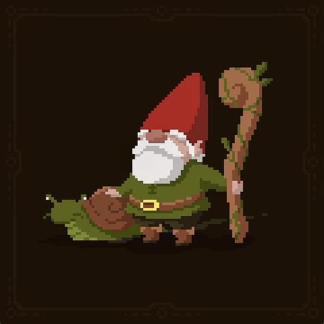 “a Trusty Friend” Made Using Aseprite 120 X 120px R Pixelart