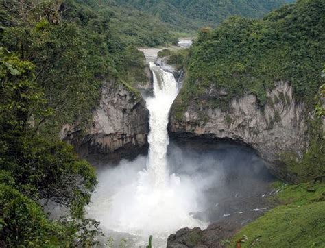 La desaparición de la cascada más alta de Ecuador debido a un socavón