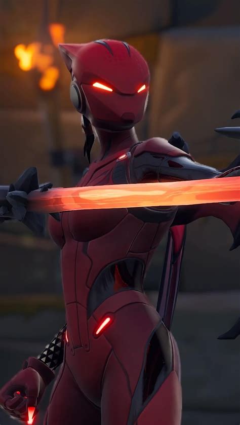Fortnite Red Lynx Wallpaper 4k Hd Id3745