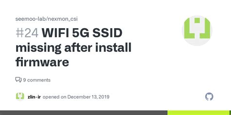 Wifi 5g Ssid Missing After Install Firmware · Issue 24 · Seemoo Lab