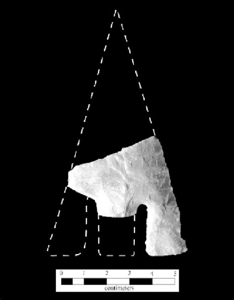 Reproduction Of An Andice Projectile Point Recovered On The 02 Ranch