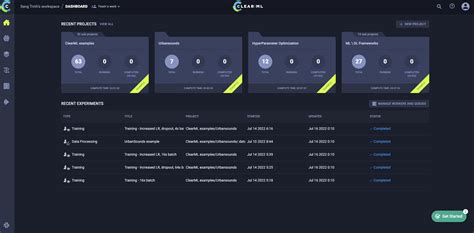 Clearml Server Dashboard Only Display Recent Projects · Issue 164