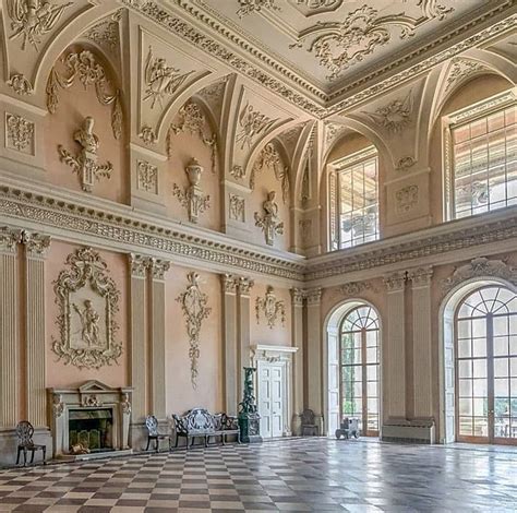 Rupert Dixon The Entrance Hall Of Ragley Hall In