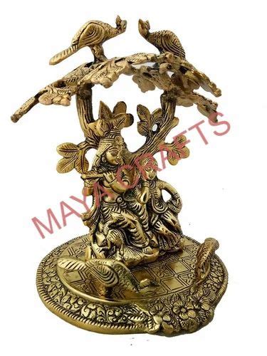 Metal Radha Krishna Medium Tree Home At ₹ 423piece In Udaipur Id