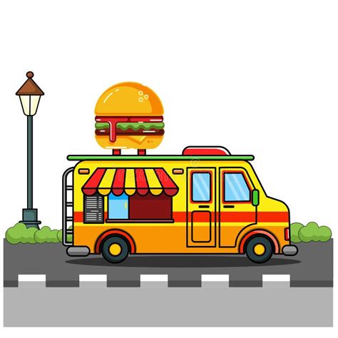 Cartoon Pickup Lunch Stock Illustrations 110 Cartoon Pickup Lunch