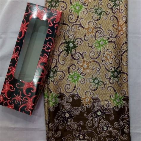 Jual Kain Batik Dayak Kalimantan Bahan Semisutra Ss03 Shopee Indonesia