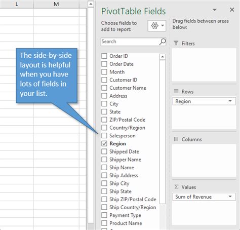 Pivot Table Field List Too Small Infoupdate Org