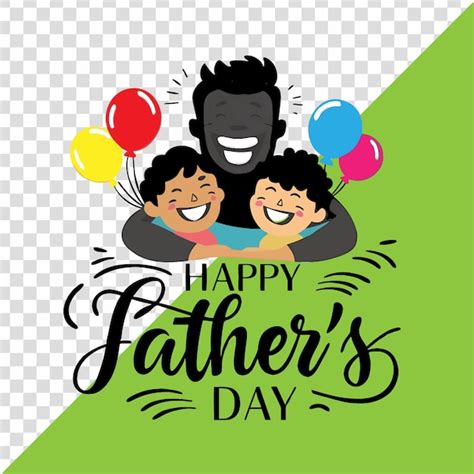 Feliz Día Del Padre Específico De Las Redes Sociales Vector Premium