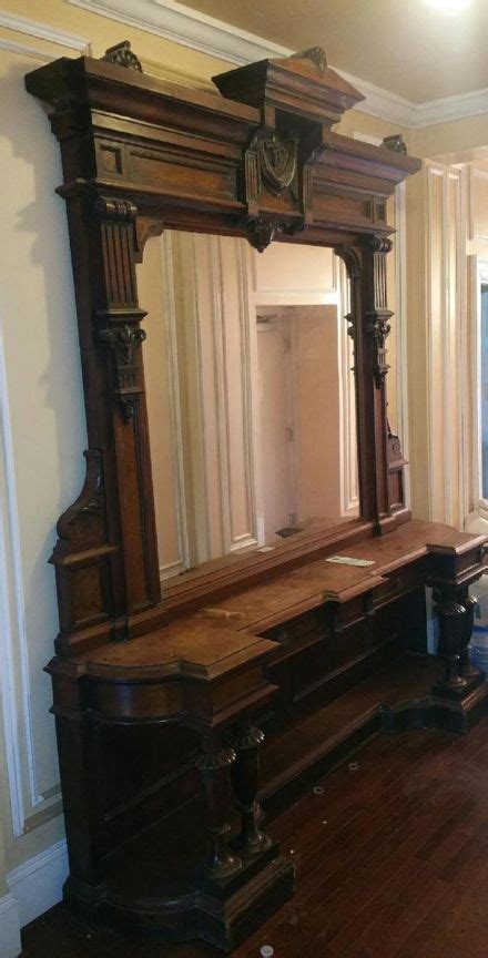 For Sale Pier Mirror And Sideboard From Historic House Mirrored