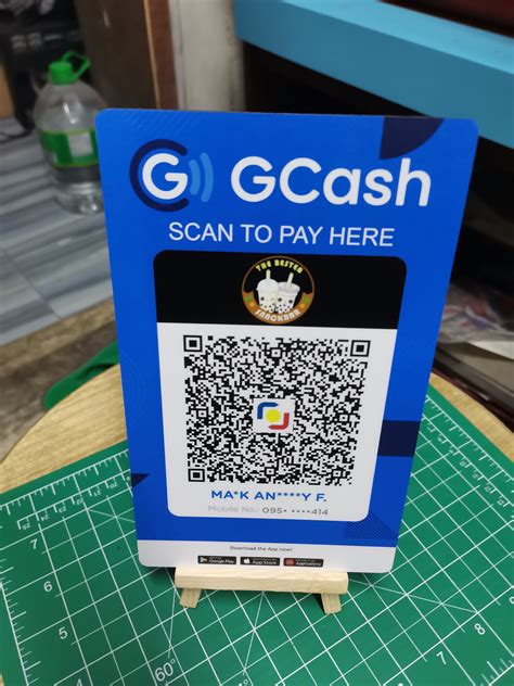 Gcash Maya Banks Qr Code Standee Lazada Ph