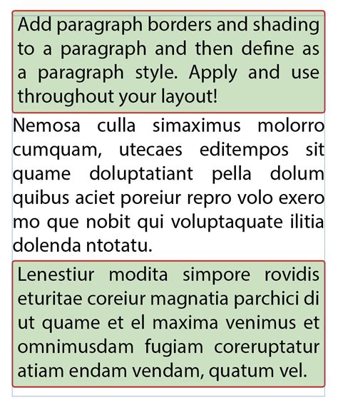 Paragraph Borders In InDesign CC Flux Consulting