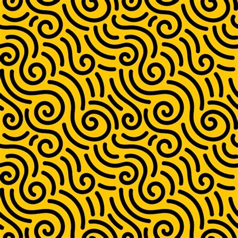 Premium Vector Seamless Handdrawn Wind Pattern
