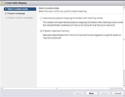 Vmware Site Recovery Manager Srm 60 Part 7 Configuring Srm Folder
