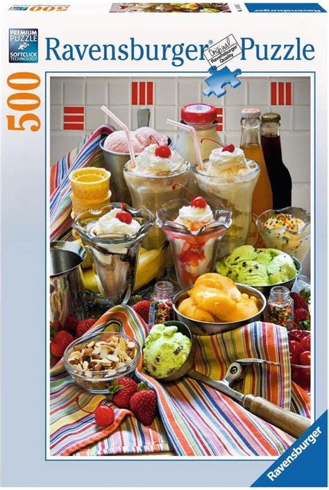 Ravensburger Puzzel Desserts Legpuzzel 500 Stukjes Bol
