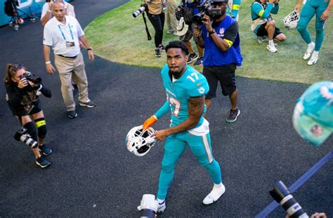 Jaylen Waddle Miami Dolphins Wide Receiver In Photos