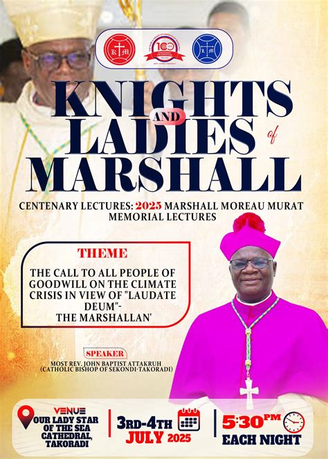 Knights All Set For 2025 Mmmm Lectures The 2025 Marshall Moreau Murat Memorial Lectures Mmmml