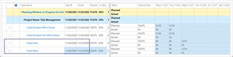 Task Updates Using Different Task Types In MS Project Advisicon Consulting Blog