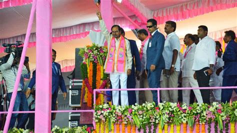 Kcr And His Mega Pragathi Nivedana Sabha Of 25 Lakh People Myth