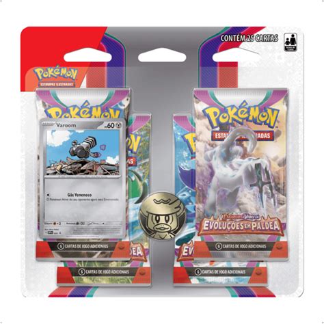 Pokemon TCG Estampas Ilustradas 2 Blisters Quadruplos Evoluções em
