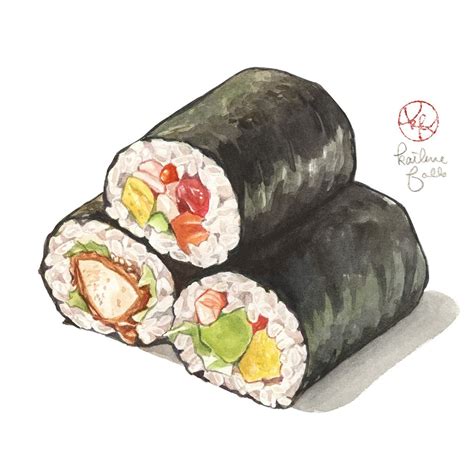 Delicious Sushi Art