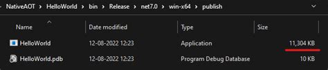Trying Out Native Aot In Net 7 Preview 7 Soundar Anbu Codes