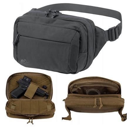 Prostorná Taktická Ledvinka Helikon Bederní Na Zbraň RAT Cordura Shadow