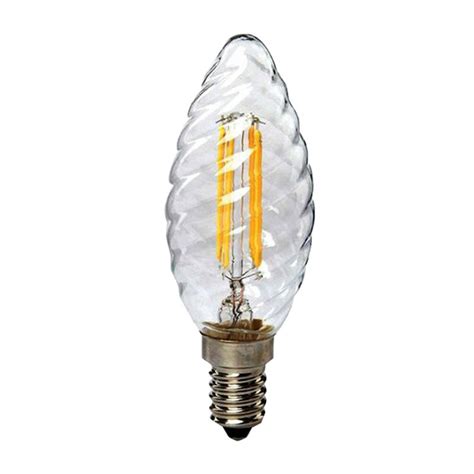 Lampadina Tortiglione A Filamento Led Poliplast 5w 3000k Attacco E14
