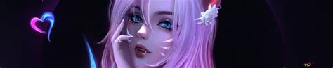 K Da Ahri League Of Legends Lol 4k Wallpaper Download