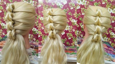 Beautiful Hairstyleparty Hairstyleeasy Hairstyle Youtube