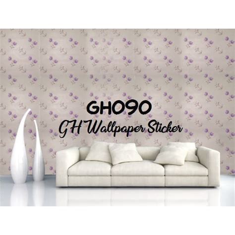 Jual Wallpaper Sticker Dinding Gh Premium Quality Cm X Mtr Shabby Chic Bunga Shopee Indonesia