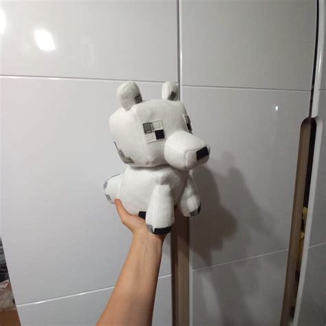 Minecraft Snow Fox Game Soft Toy Minecraft Plush Gamer Etsy