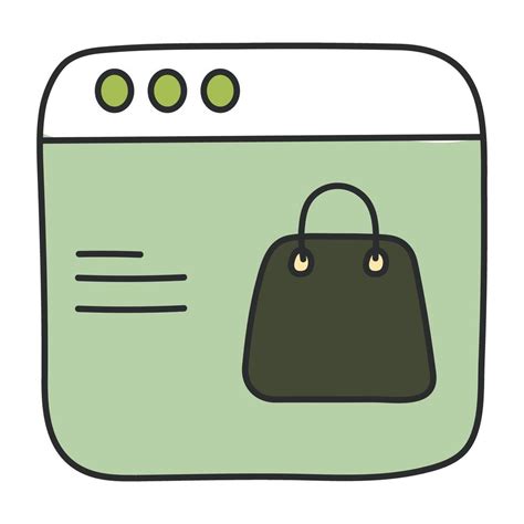 A Beautiful Design Icon Of Shopping Website 41035318 Vector Art At Vecteezy