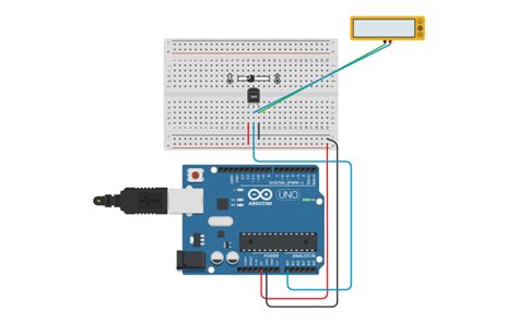 Circuit Design Temperature Tinkercad