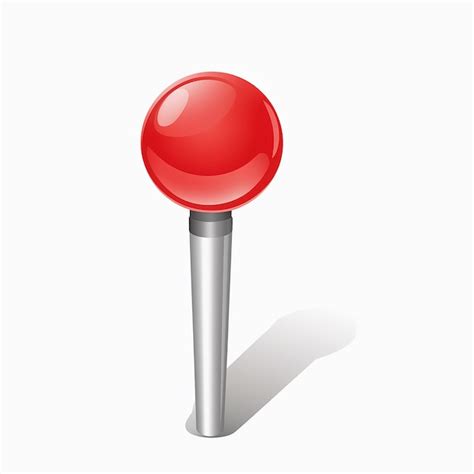 Premium Vector A Red Shiny Object With A Red Button On It