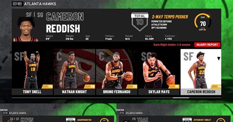 Nba 2k21 Atlanta Hawks Full Set Updated Team Portraits With Rookies By Arts
