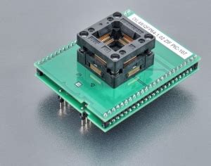 DIL48 QFP64 1 02 ZIF PIC 107 Programming Programmer Adapter Socket