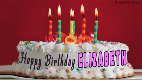 Happy Birthday Elizabeth Images