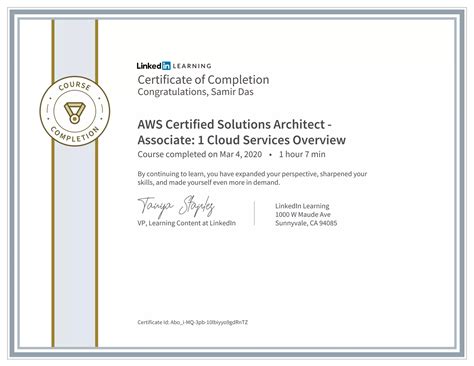 Aws Certified Solutions Architect Associate 1 Cloud Services Overview Linkedin Learning