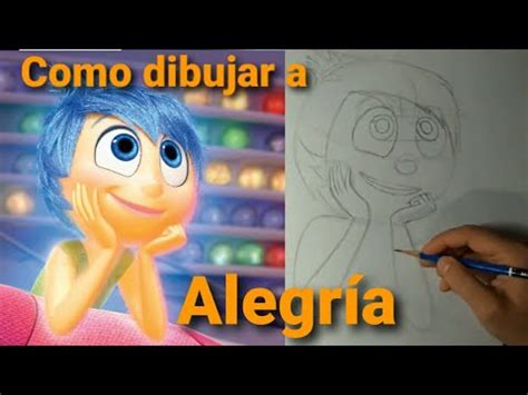 Como Dibujar A Alegria De Intensamente How To Draw Joy From Inside Out
