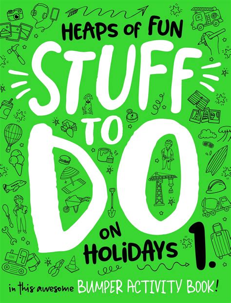 Book Bumper Activity Book Heaps Of Fun Stuff To Do On Holidays G