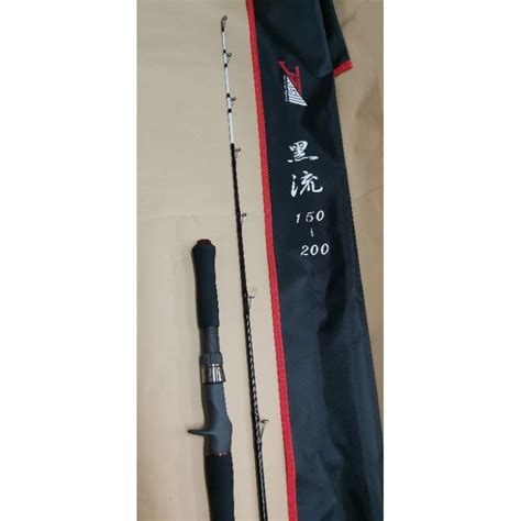 阿布 Abu J Stream 黑流船竿 手持敲底竿 輕量化 船釣 底棲 倒釣釣組 敲底 近海底棲 黃雞 剝皮 鐵板 蝦皮購物