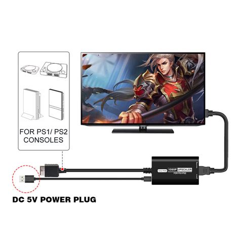 Rgbs Ypbpr Hd Video Converter Game Accessories For Ps1 Ps One Fat Ps2